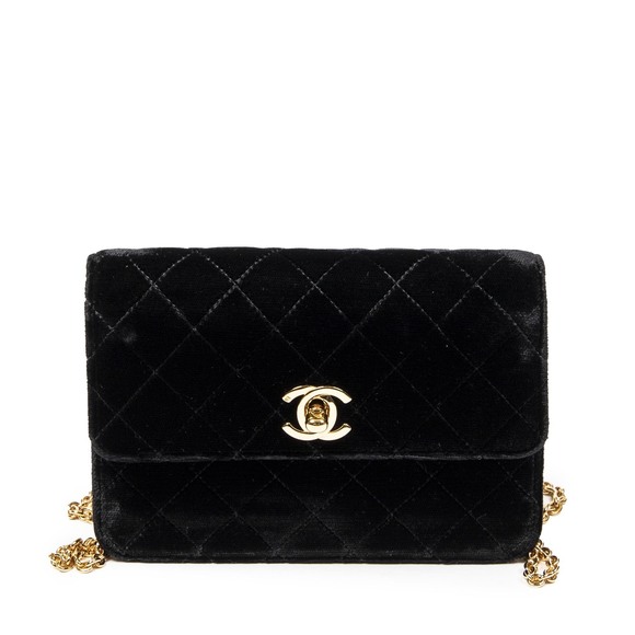 CHANEL | Bags | Chanel Micro Mini Velvet Chain Crossbody | Poshmark